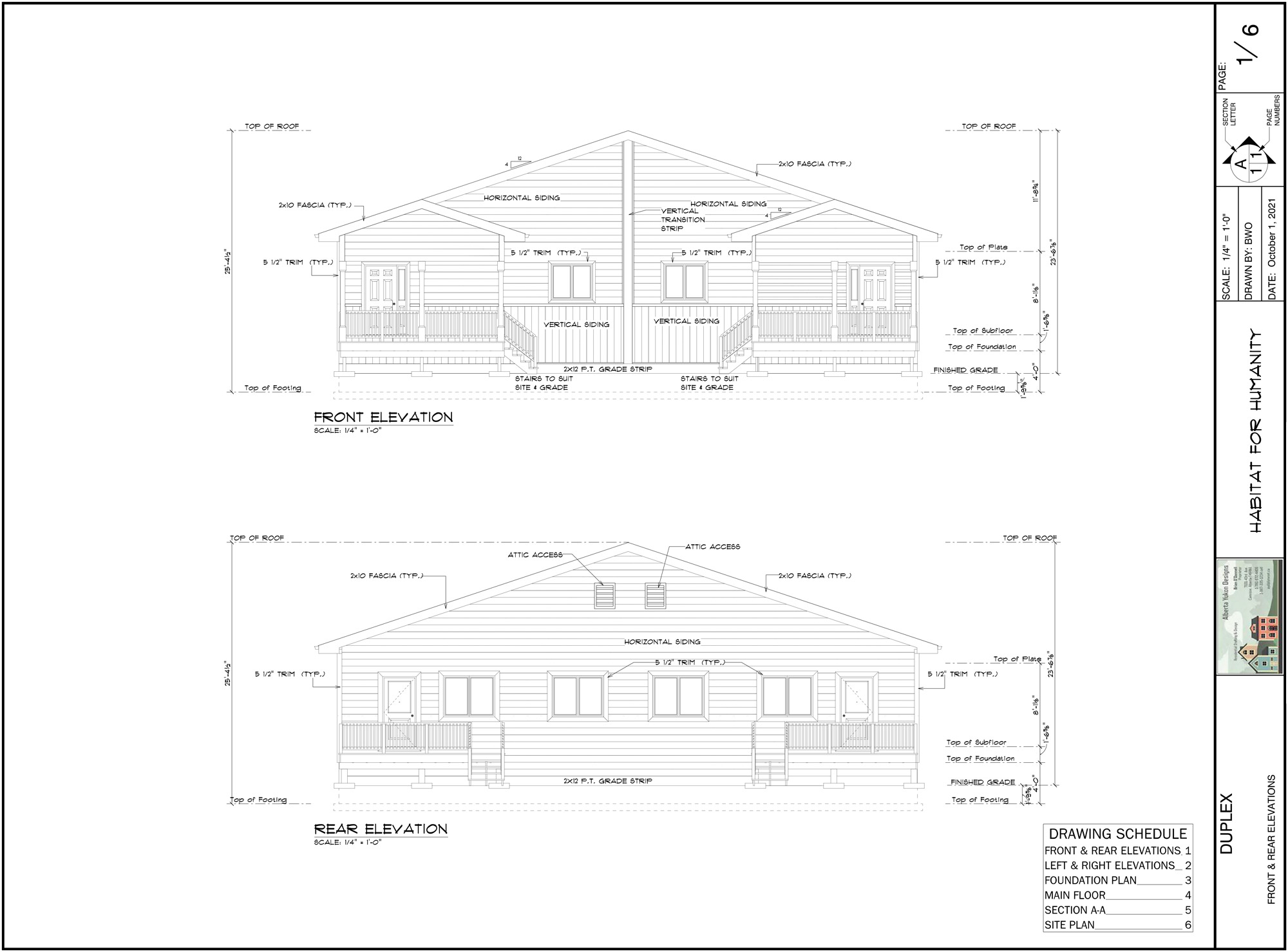 Current build - Habitat for Humanity Yukon